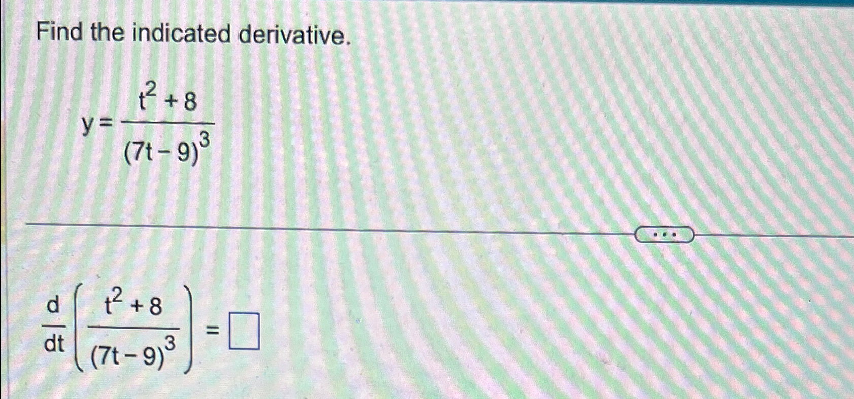Solved Find the indicated | Chegg.com