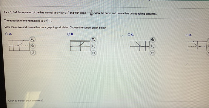 Solved 1 If x>0, find the equation of the line normal to | Chegg.com