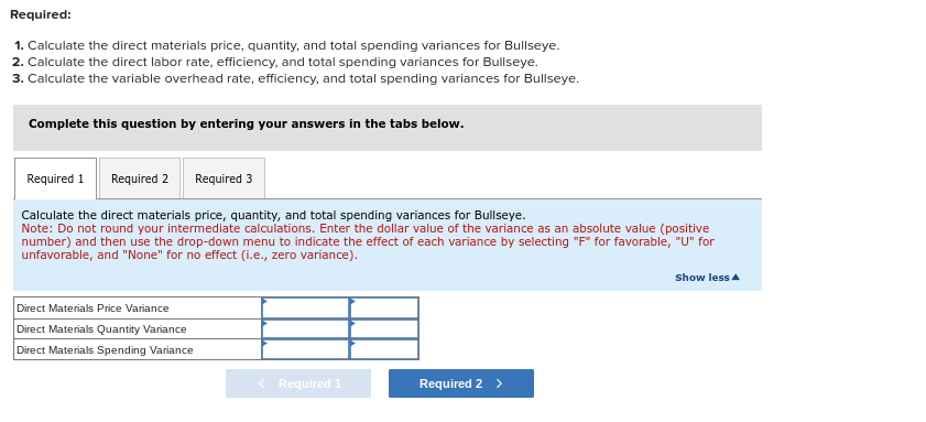 Solved Bullseye Company manufactures dartboards. Its | Chegg.com