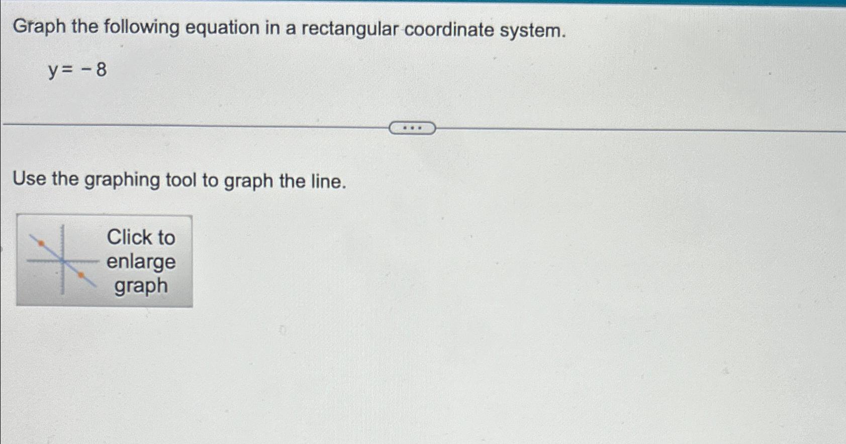 Solved Graph the following equation in a rectangular | Chegg.com