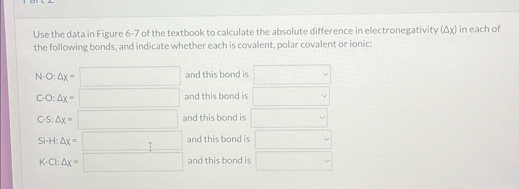 Use the data in Figure 6-7 of the textbook to | Chegg.com