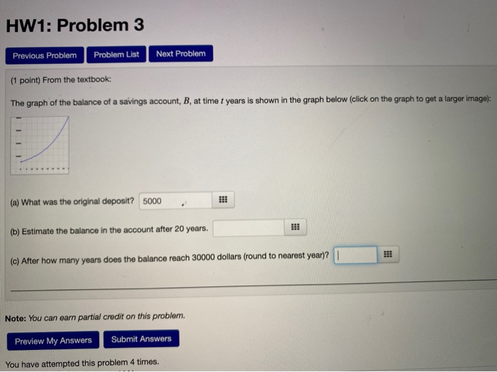 Solved HW1: Problem 3 3 Previous Problem Problem List Next | Chegg.com