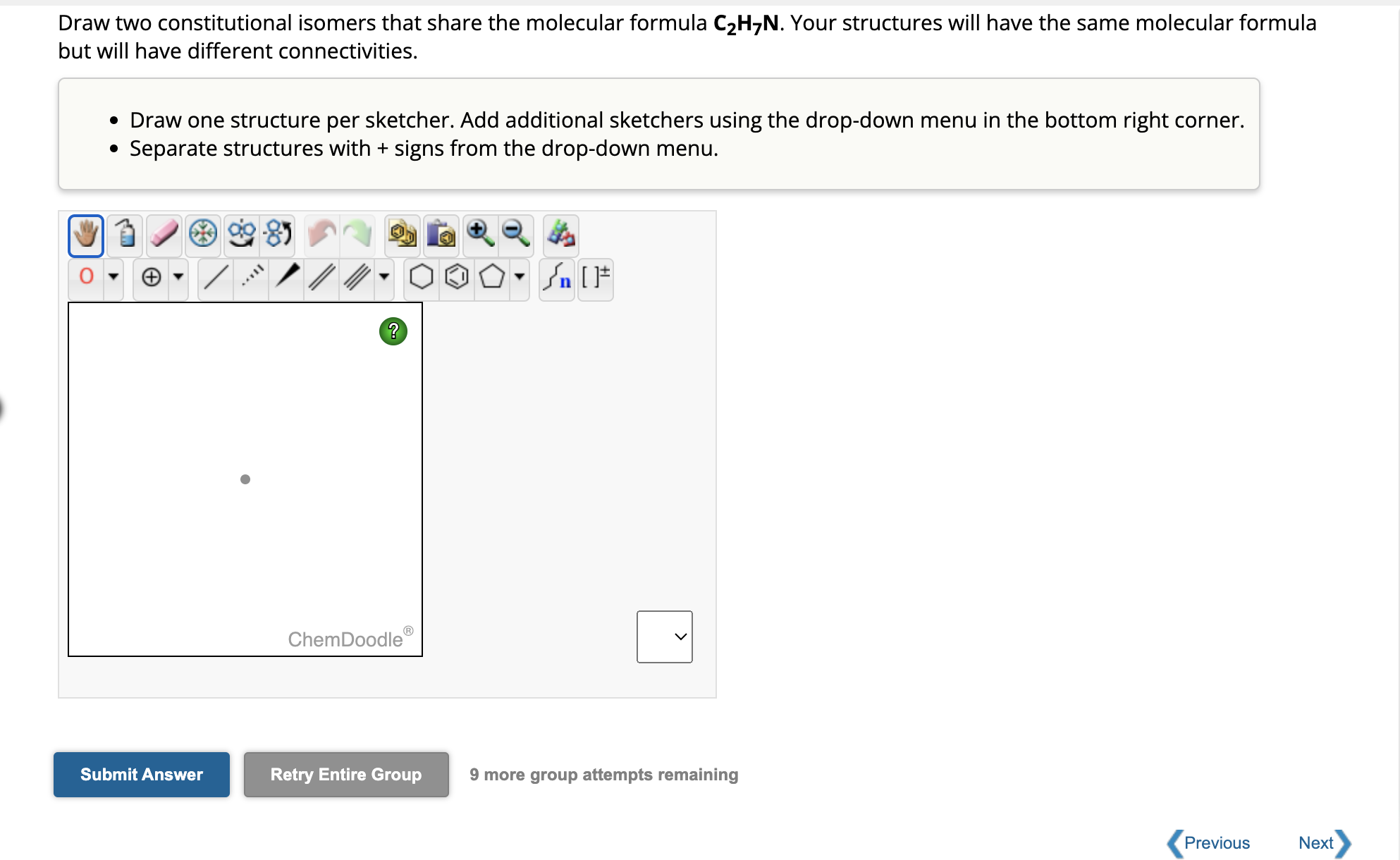 Solved Draw two constitutional isomers that share the | Chegg.com