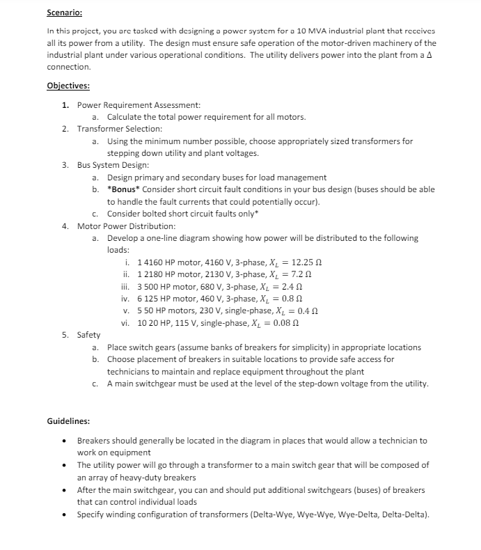 Scenario:In this project, you are tasked with | Chegg.com