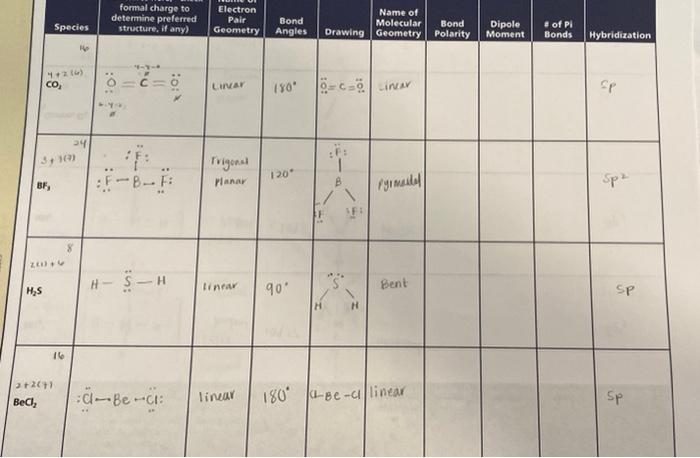 Solved formal charge to determine preferred structure, if | Chegg.com