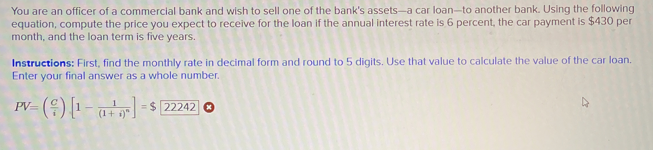 Solved by an EXPERT You are an officer of a commercial bank and wish to | Chegg.com