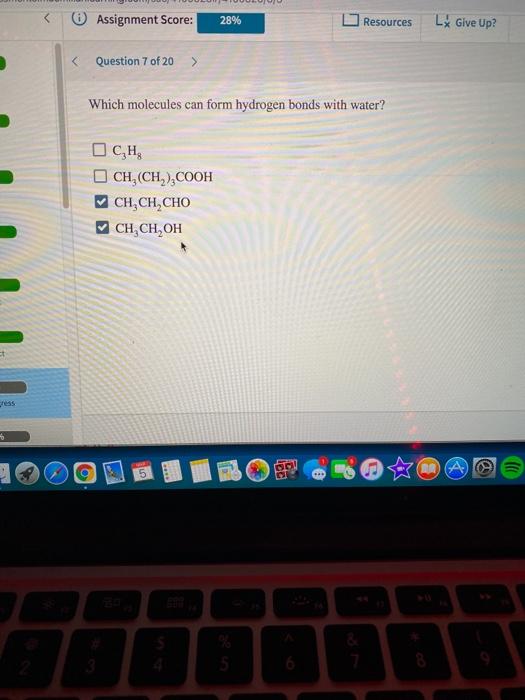 Solved Assignment Score: 28% Resources LX Give Up? Question | Chegg.com