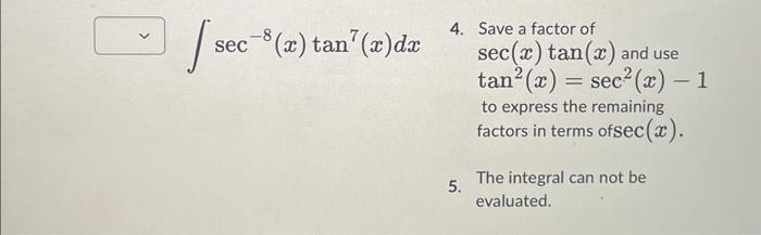 Solved For each of the given integrals, match the | Chegg.com