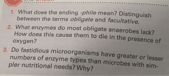 Solved 1. What does the ending -phile mean? Distinguish | Chegg.com