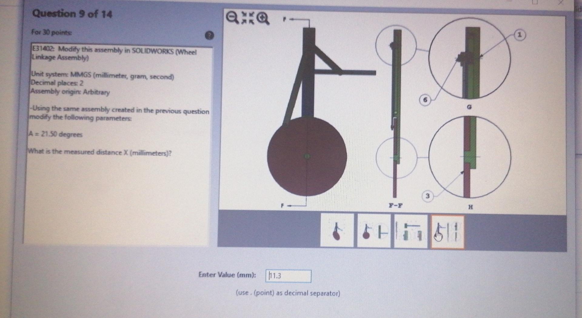 Solved Question 9 of 14 For 30 points E31402. Modify this | Chegg.com