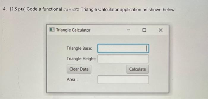 Solved try to solve it by using Scene builder and simple | Chegg.com