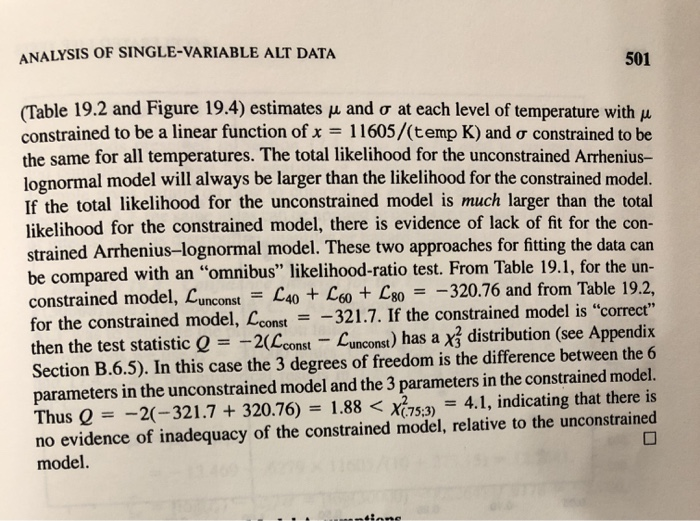 19.13. Example 19.6 showed how to use an omnibus | Chegg.com