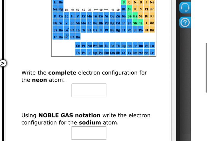 Solved Write the complete electron configuration for the | Chegg.com