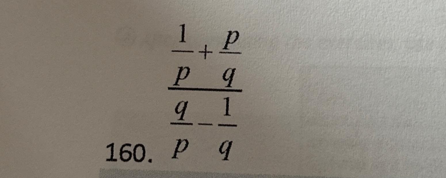 Solved 1p+pqqp-1q | Chegg.com