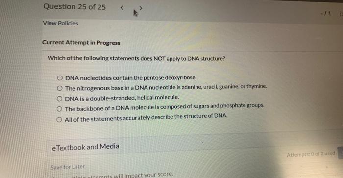 Solved Which of the following statements does NOT apply to | Chegg.com