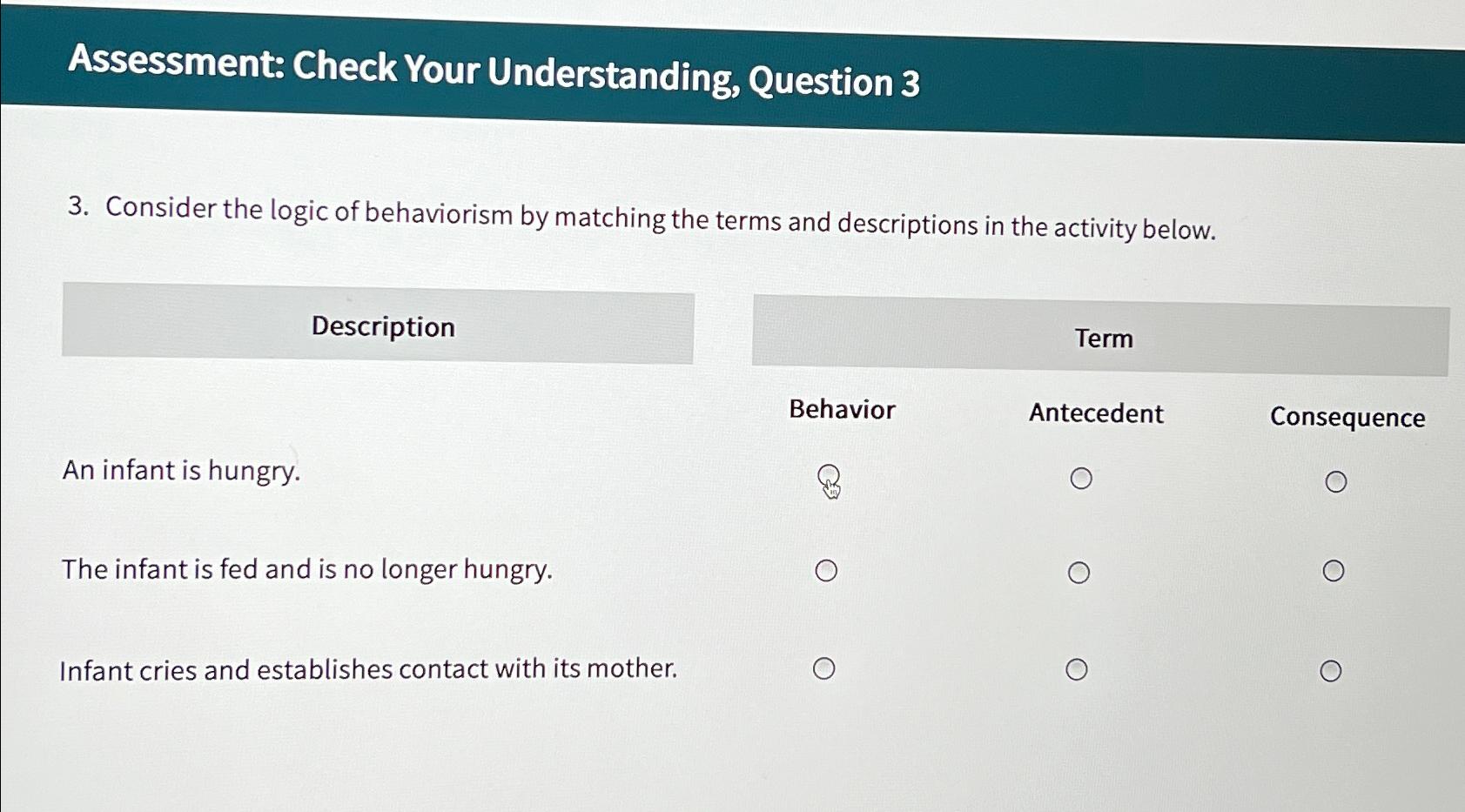 Solved Assessment: Check Your Understanding, Question 33. | Chegg.com