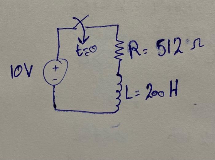 Solved find v and i at L | Chegg.com