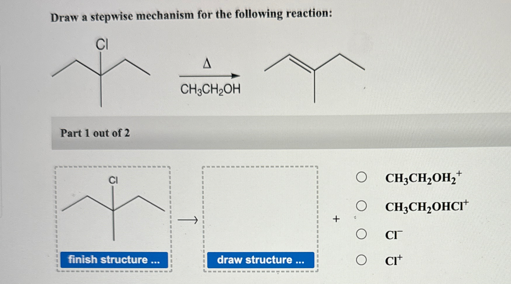Draw a stepwise mechanism for the following | Chegg.com