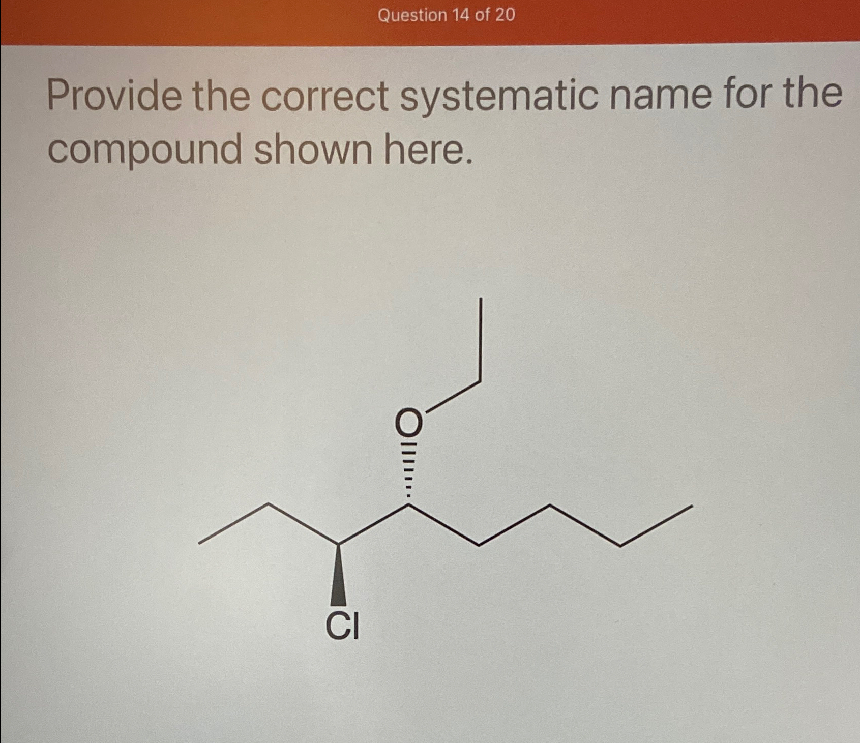 Solved Provide the correct systematic name for the compound | Chegg.com