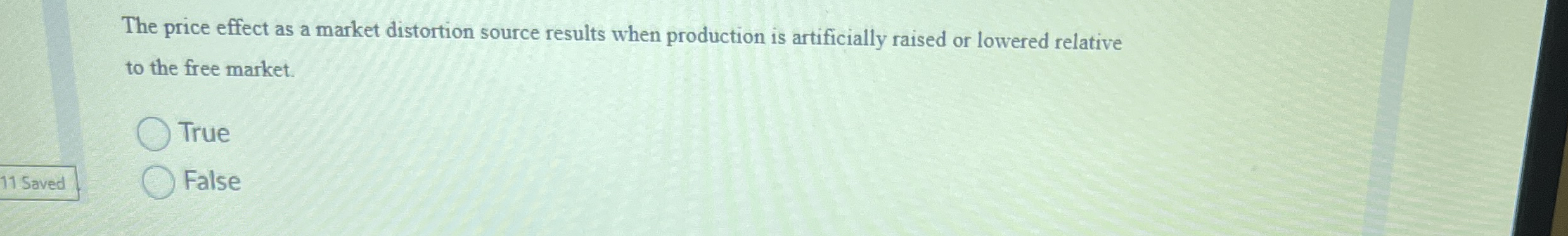 Solved The price effect as a market distortion source | Chegg.com
