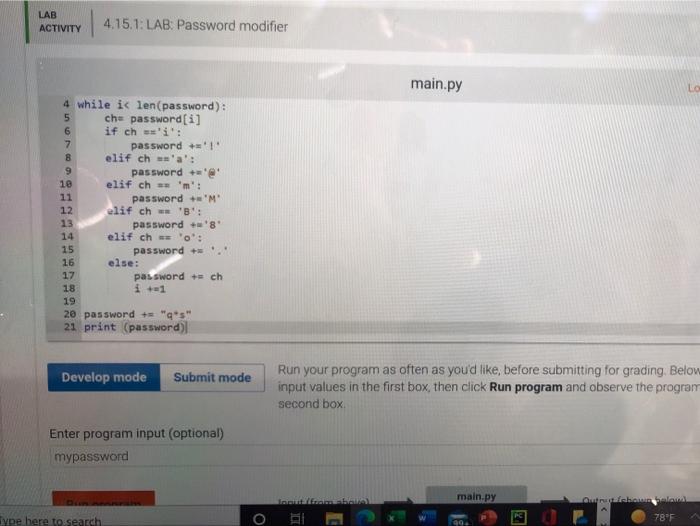 Solved I have typed ny code, but it is not complete unsure | Chegg.com