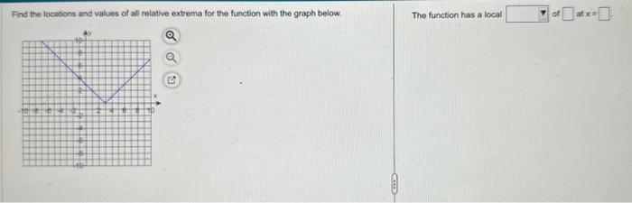 Solved Find the locations and values of all relative extrema | Chegg.com
