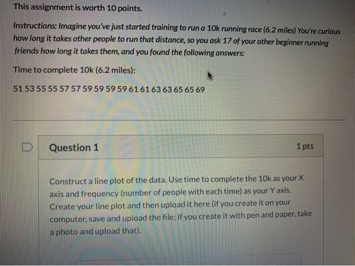 Solved This assignment is worth 10 points. Instructions: | Chegg.com