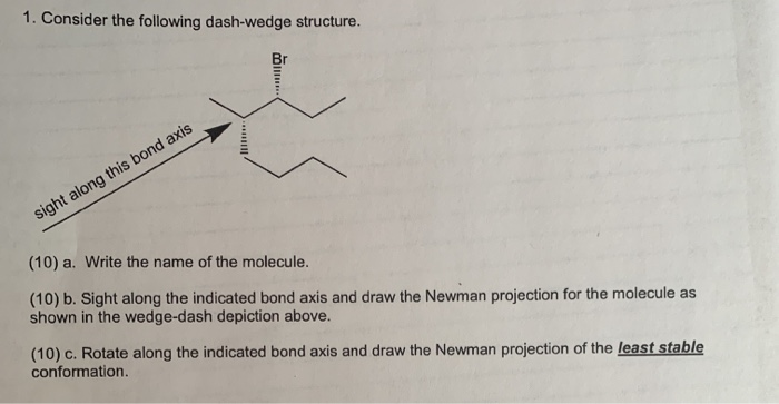 Solved 1. Consider the following dash-wedge structure. sight | Chegg.com