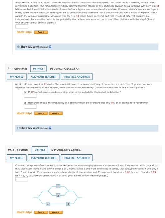 Solved Suppose that a flaw in a certain computer thip | Chegg.com