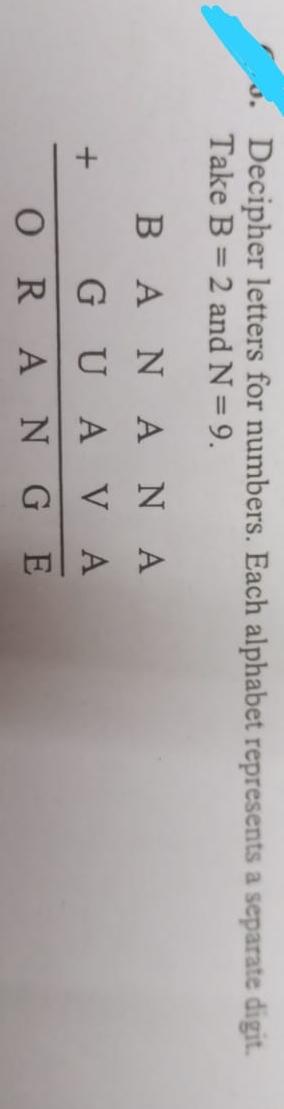 Solved J. ﻿Decipher letters for numbers. Each alphabet | Chegg.com