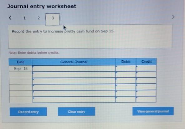 Solved Journal entry worksheet