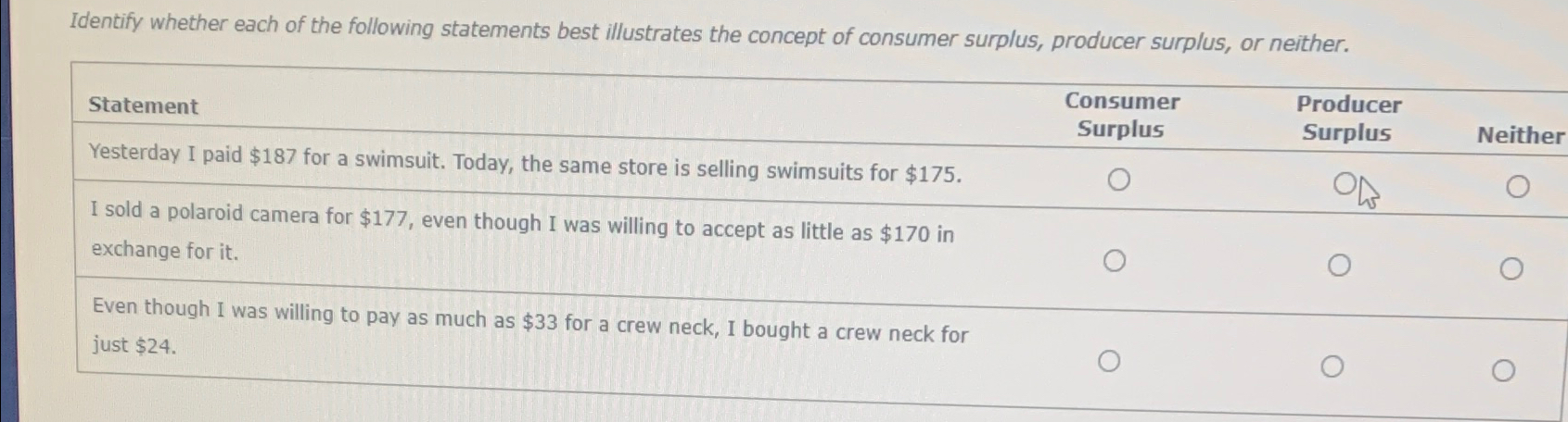 Solved Identify whether each of the following statements | Chegg.com