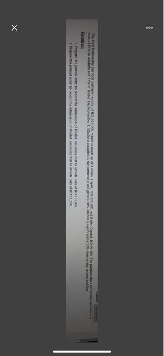 Solved 000 QUESTIONS Waleed Basem, and Ebrahim are partners | Chegg.com