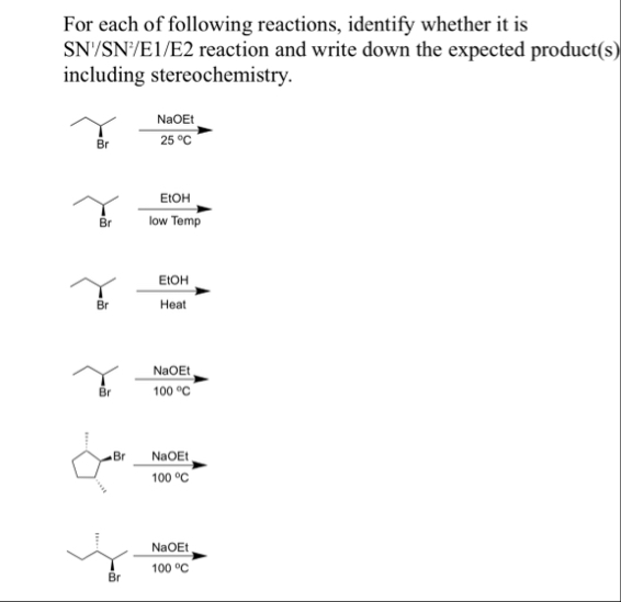 Solved For each of following reactions, identify whether it | Chegg.com