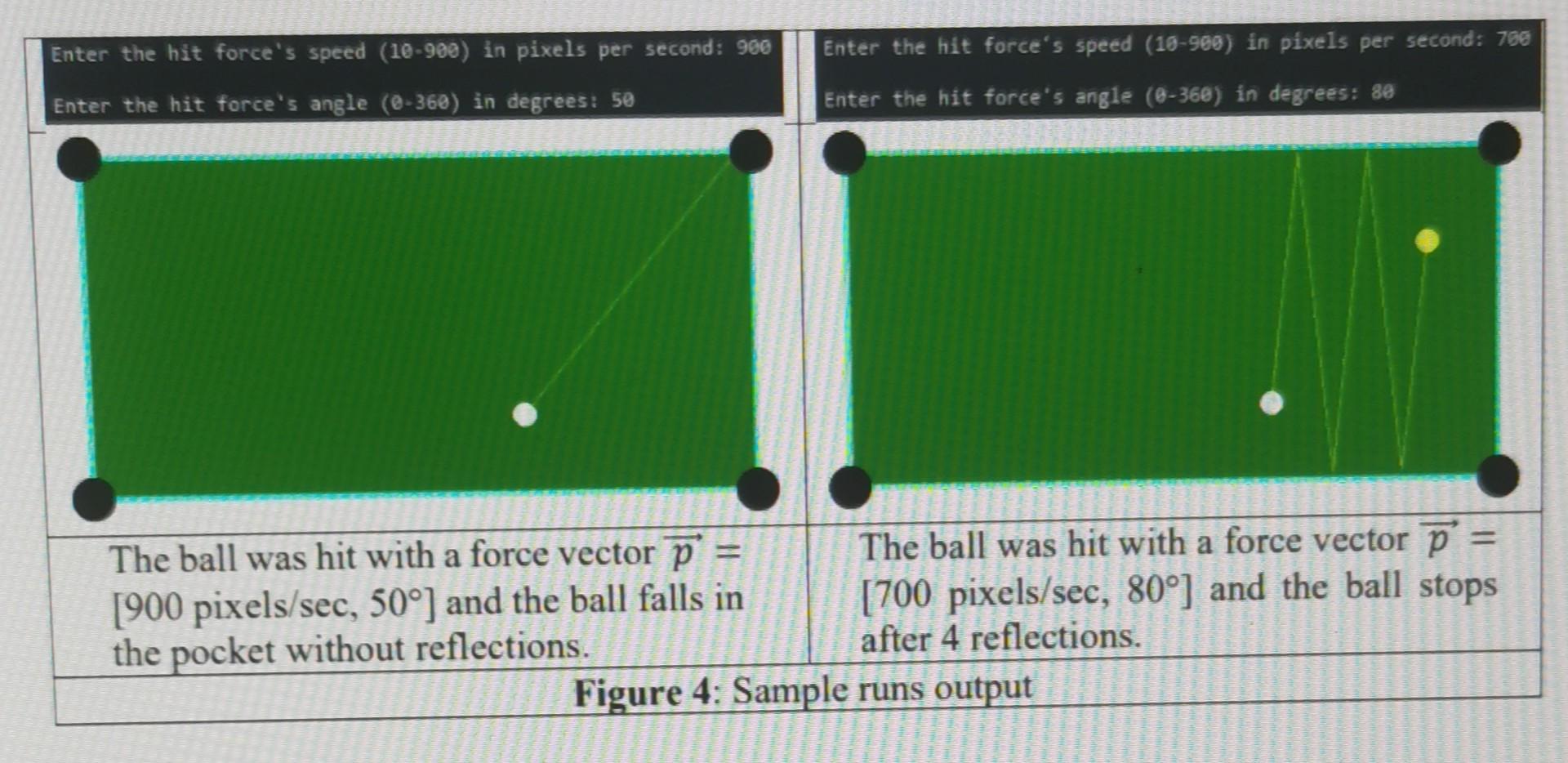 Solved 1 4- Hints: • To draw the ball trajectory, keep | Chegg.com