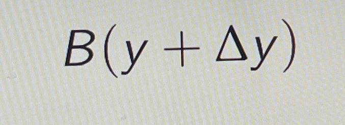 Solved find taylor series of this equation B(y + Ay) step | Chegg.com