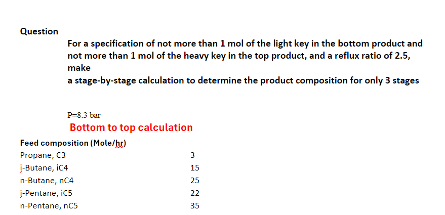 Solved QuestionFor a specification of not more than 1mol of | Chegg.com