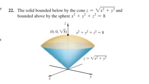 Solved 15-29. Volumes of solids Use a triple integral to | Chegg.com