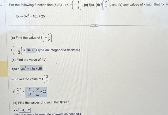 Solved For the following function find (a) f(4), (b) f f(x) | Chegg.com