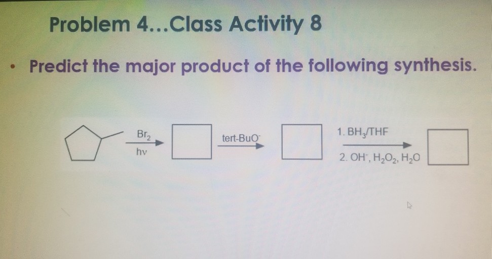 Solved Problem 4... Class Activity 8 Predict the major | Chegg.com