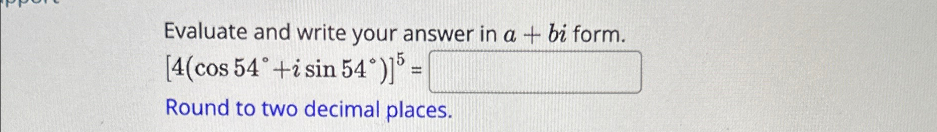 Solved Evaluate and write your answer in a+bi | Chegg.com