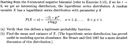 Solved Starting from the 0-truncated negative binomial | Chegg.com