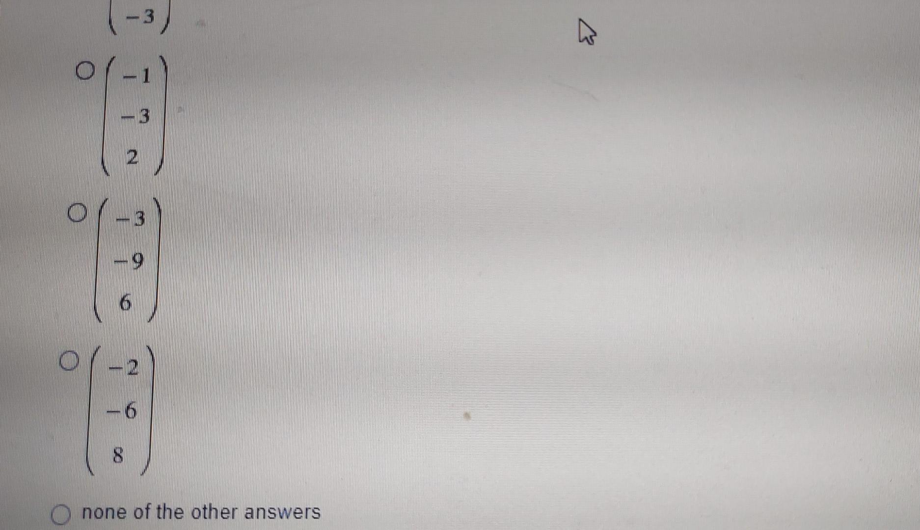 Solved 3 9 Let T : R2 R3 be linear such that T 3 6 Let T2 : | Chegg.com