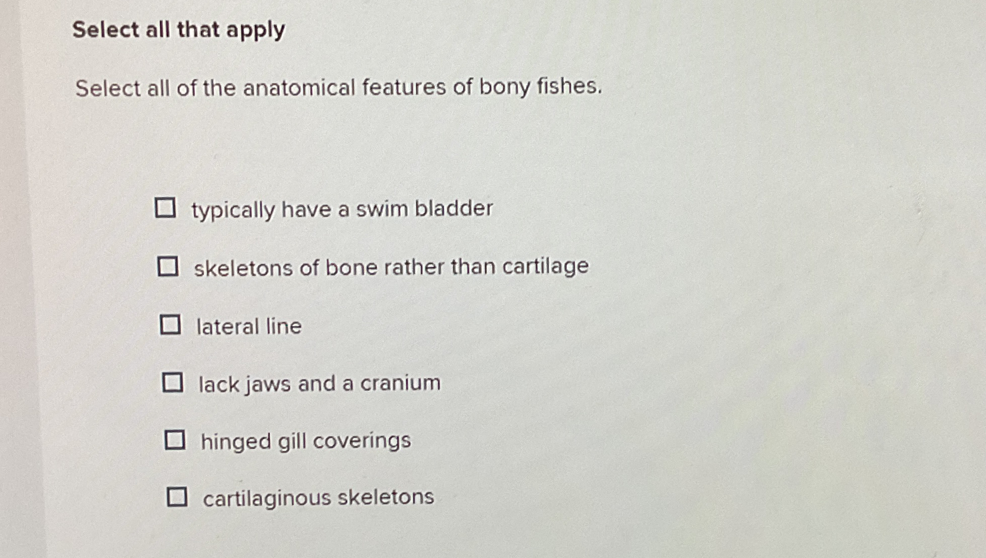 Solved Select all that applySelect all of the anatomical | Chegg.com