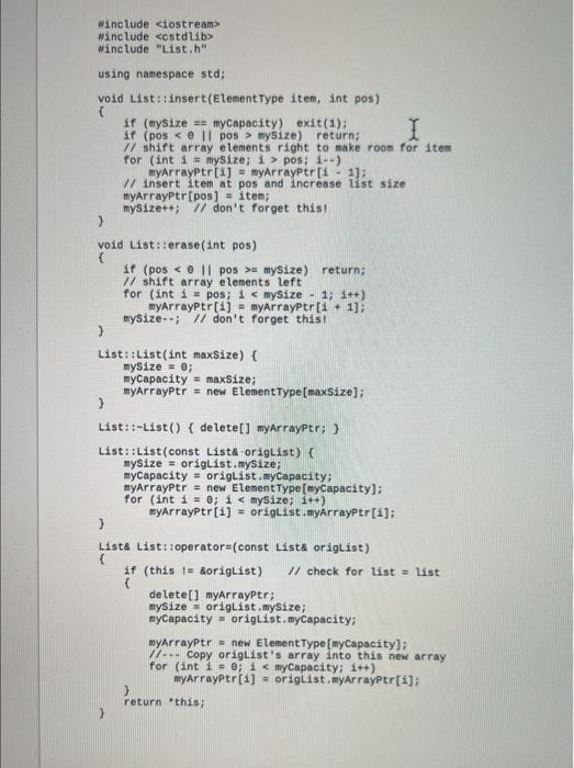 Solved I have no clue how to overload the istream& operator | Chegg.com