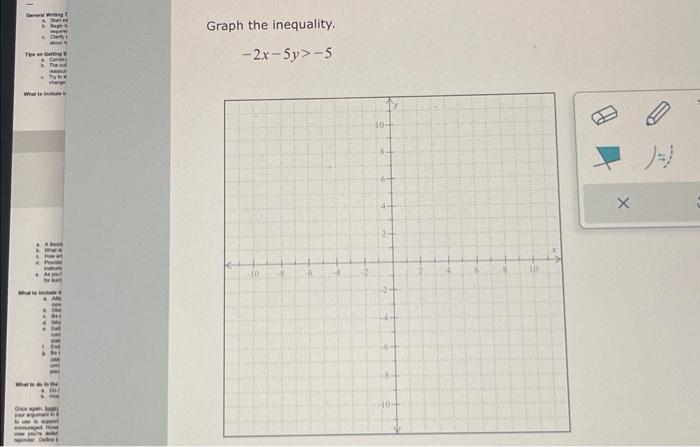 Solved graph the inequality | Chegg.com
