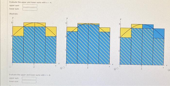 Solved Unless specified, all approximating rectangles | Chegg.com