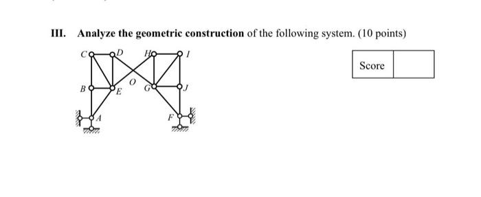 Solved Analyze the geometric construction of the following | Chegg.com