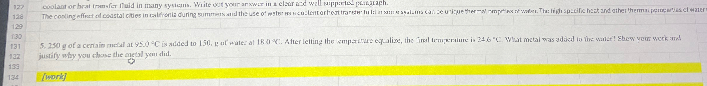 Solved 127 ﻿coolant or heat transfer fluid in many systems. | Chegg.com