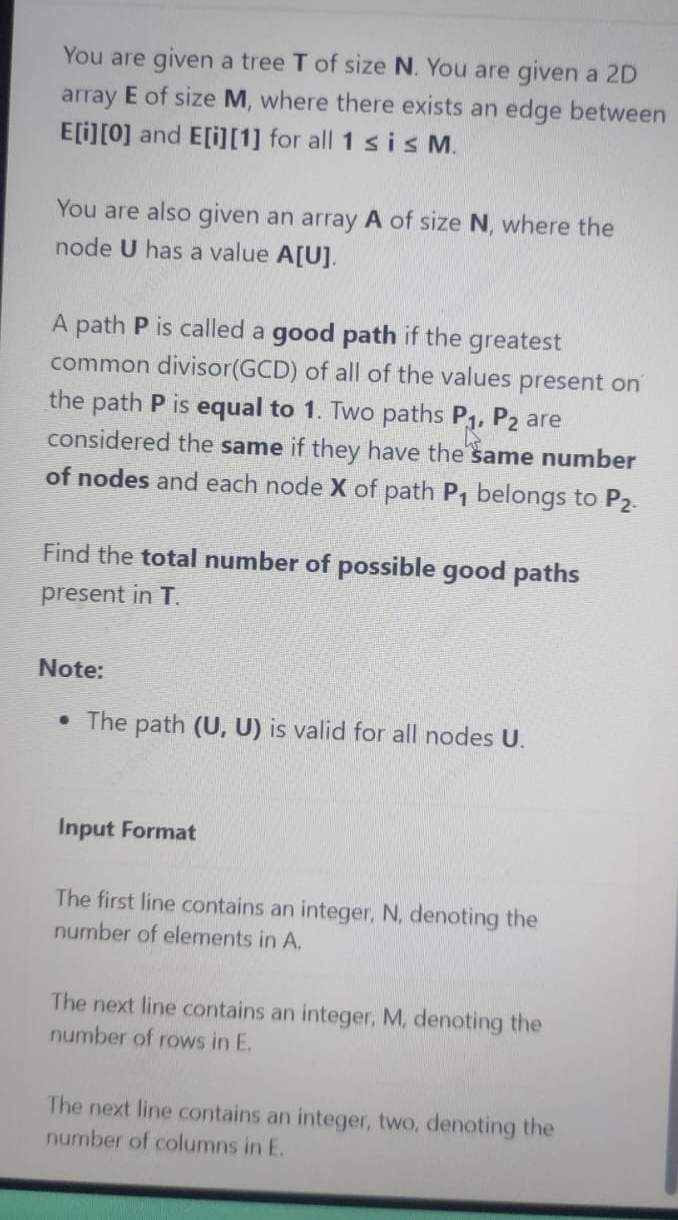 Solved You are given a tree T ﻿of size N. ﻿You are given a | Chegg.com
